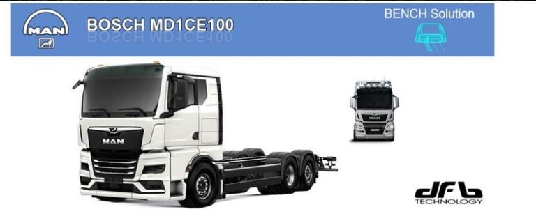 BENCH MODE FOR TRUCK MAN, FAW, Kamaz, Shaanxi, Sinotruk ECU BOSCH ...