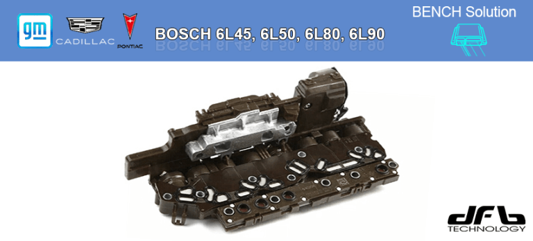 New full system drivers for TCU control units BOSCH: - DFB Technology