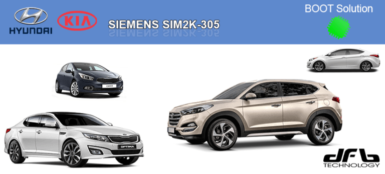 New boot mode for ECUs SIEMENS SIM2K-305 - DFB Technology