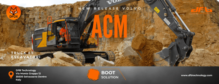 Volvo ACM Truck ed escavatori